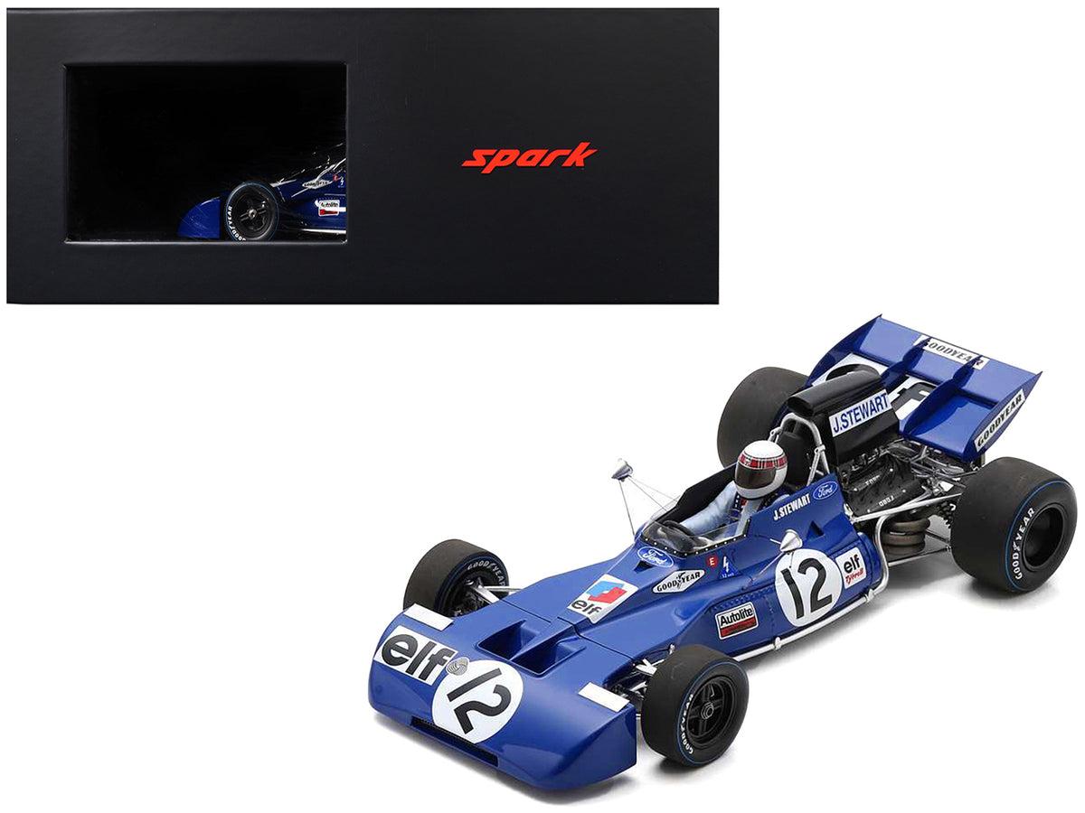 Tyrrell 003 #12 Jackie Stewart "Tyrrell-Ford" Winner Formula One F1 ...
