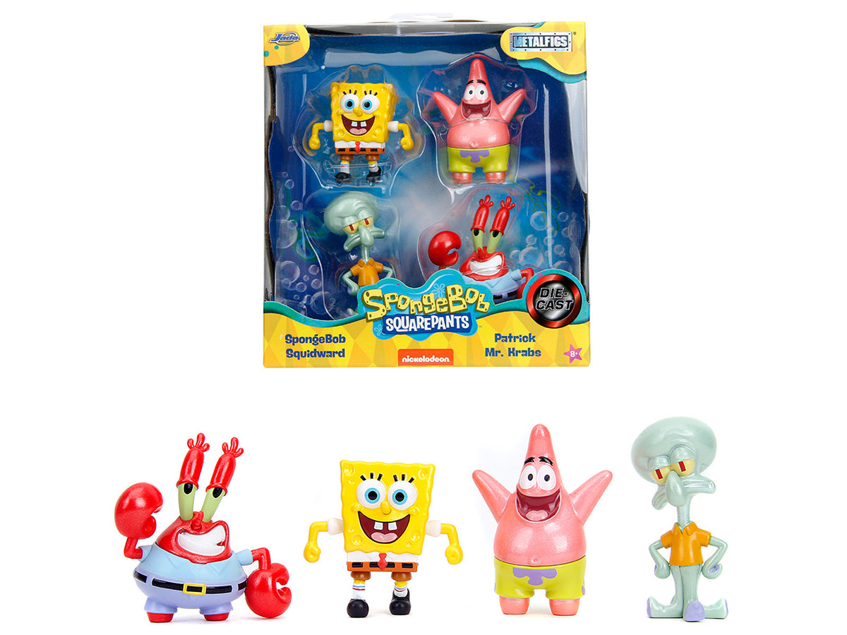 Set of 4 Diecast Figures "SpongeBob SquarePants" (1999-Current) TV ...