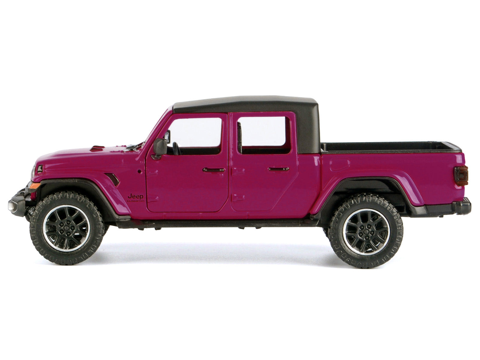 2021 Jeep Gladiator Overland Pickup Truck Purple with Matt Black Top 1/ ...