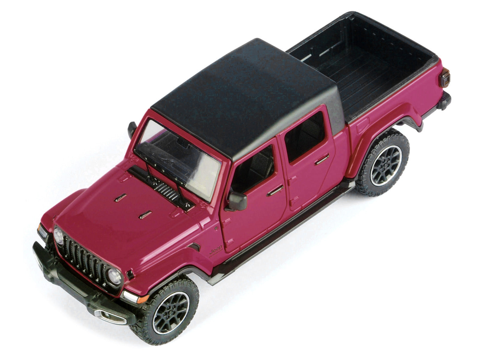 2021 Jeep Gladiator Overland Pickup Truck Purple with Matt Black Top 1/ ...