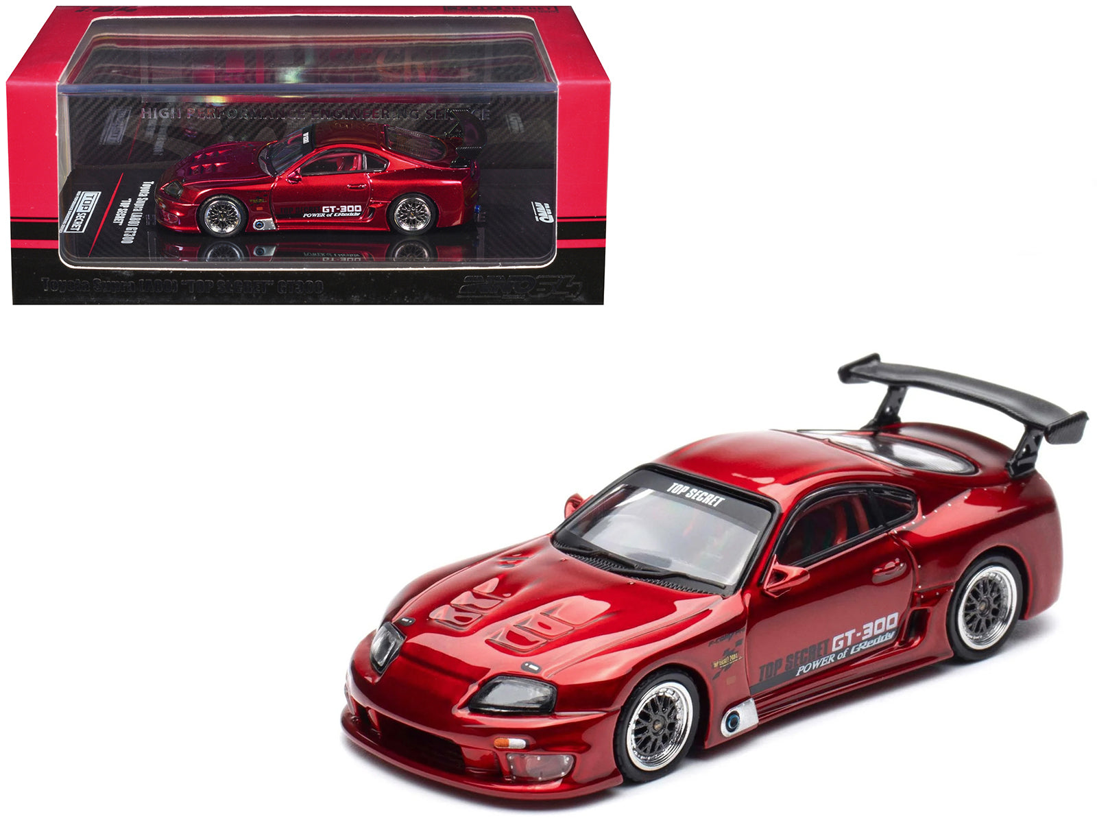 Toyota Supra (A80) "Top Secret" GT300 RHD (Right Hand Drive) Red ...