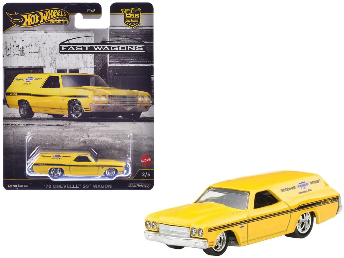 1970 Chevrolet Chevelle SS Wagon "Yenko" Yellow "Fast Wagons" Series ...