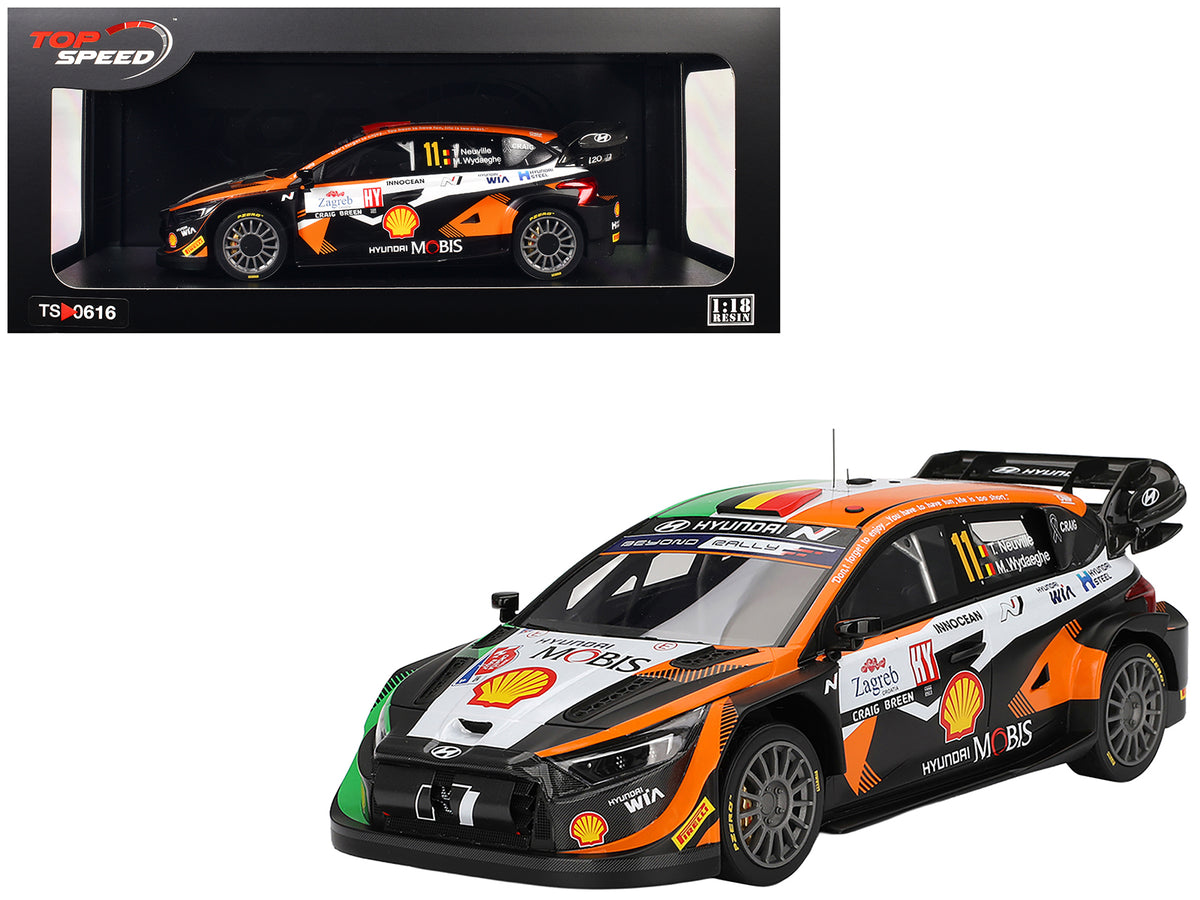 Hyundai i20 N Rally1 Hybrid #11 Thierry Neuville - Martijn Wydaeghe ...