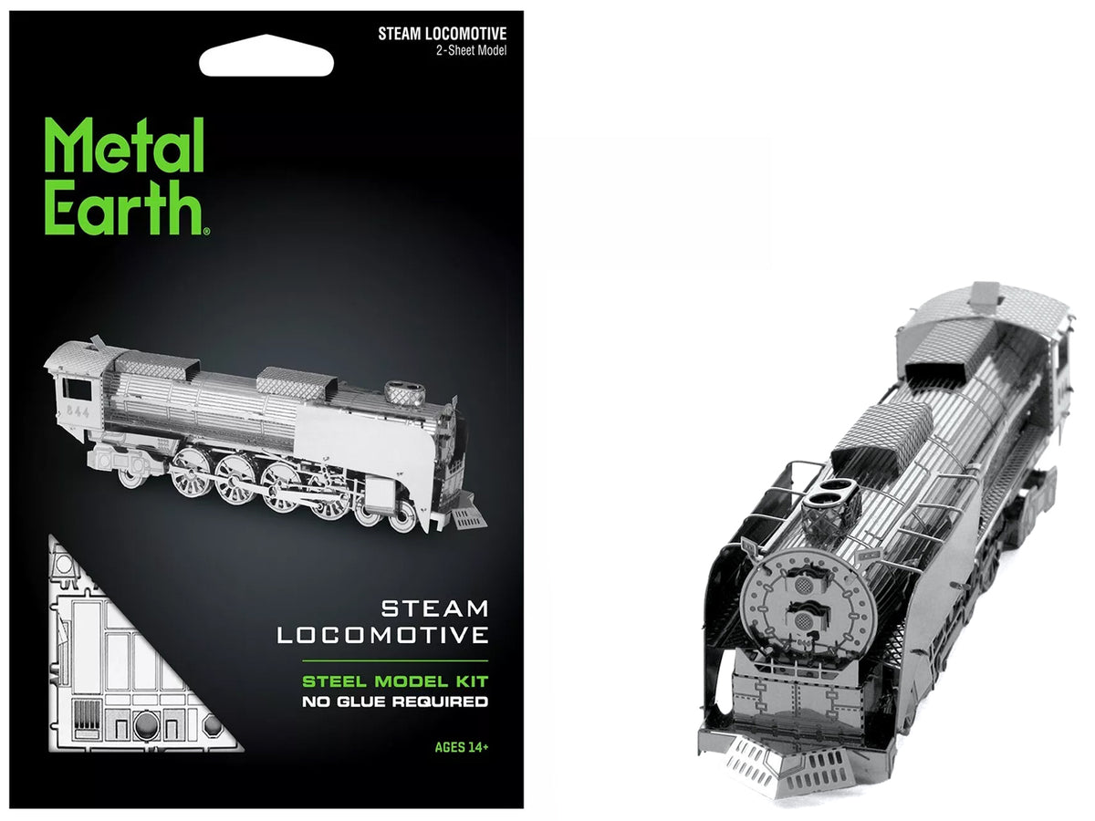 Model Kit Steam Locomotive #844 (Moderate Difficulty) Steel Model by ...