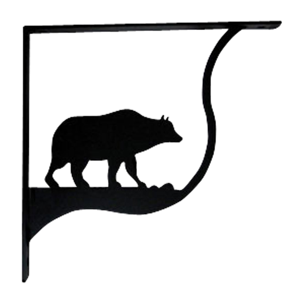 Bear Shelf Brackets Large by Village Wrought Iron - Zawadee